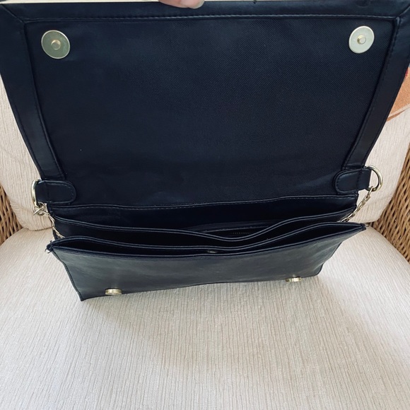 Sam & Libby | Bags | Samlibby Black Clutch Chain Purse | Poshmark